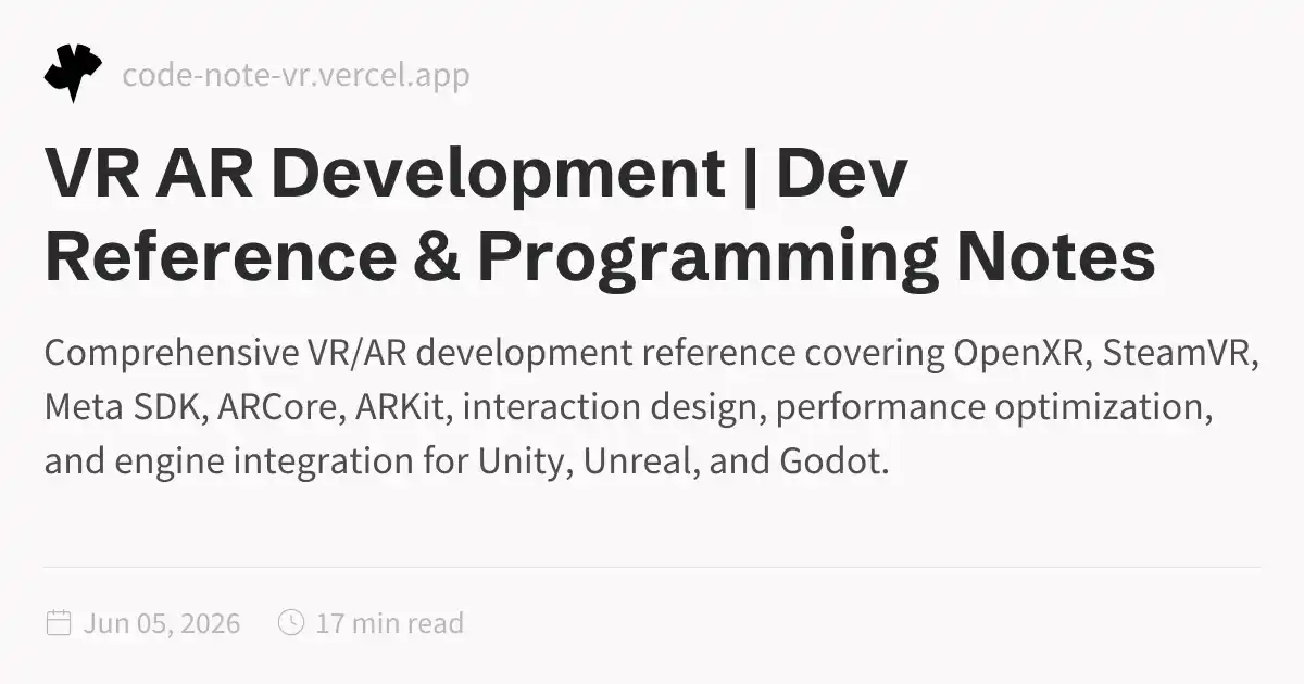 VR/AR Development – Complete Virtual & Augmented Reality Guide | Dev ...